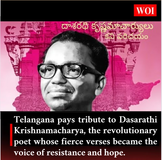 Dasarathi Krishnamacharya: Telangana's Revolutionary Poet of Resistance ...