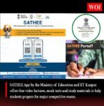SATHEE App for Free Competitive Exam Preparation - Word of India