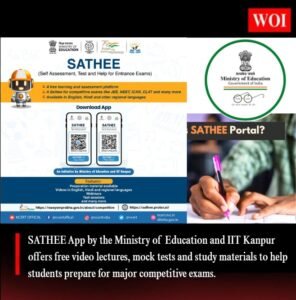 SATHEE App for Free Competitive Exam Preparation - Word of India