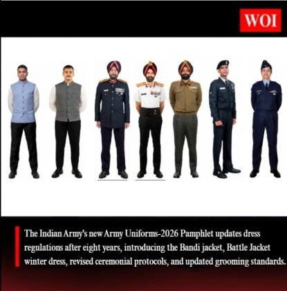 Indian Army Unveils Army Uniforms-2026: Major Changes in Dress Code ...