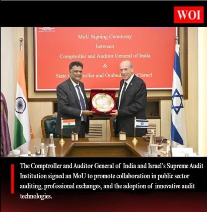 India and Israel Sign MoU to Strengthen Public Sector Auditing ...